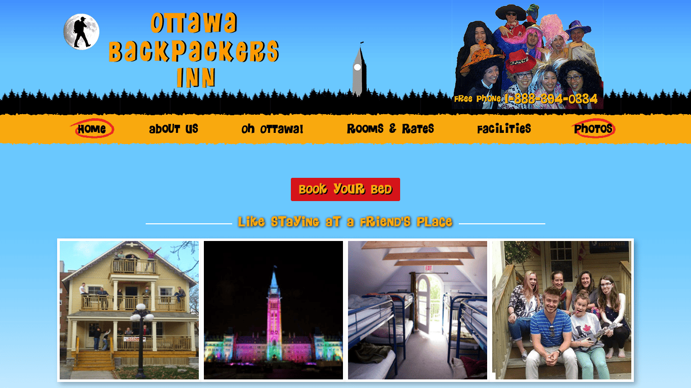 Ottawa Backpackers Inn - New Phase Marketing Intelligence